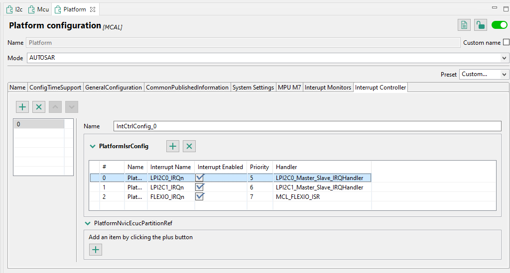 Configure S32k322 LPI2C channel 0 in master mode - NXP Community