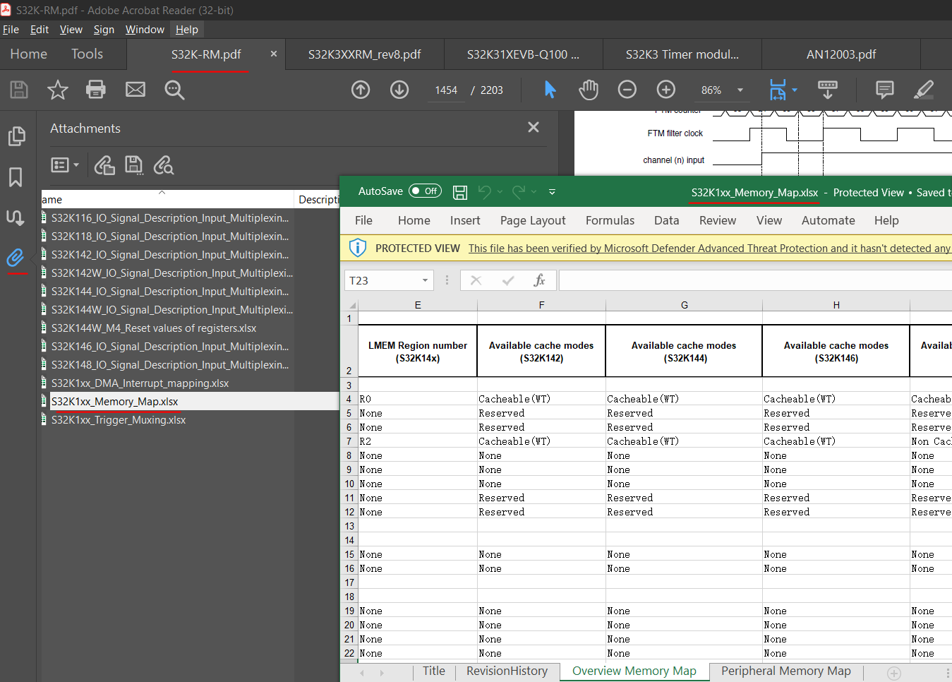 S32k14x / MEMORY MAPPING - NXP Community
