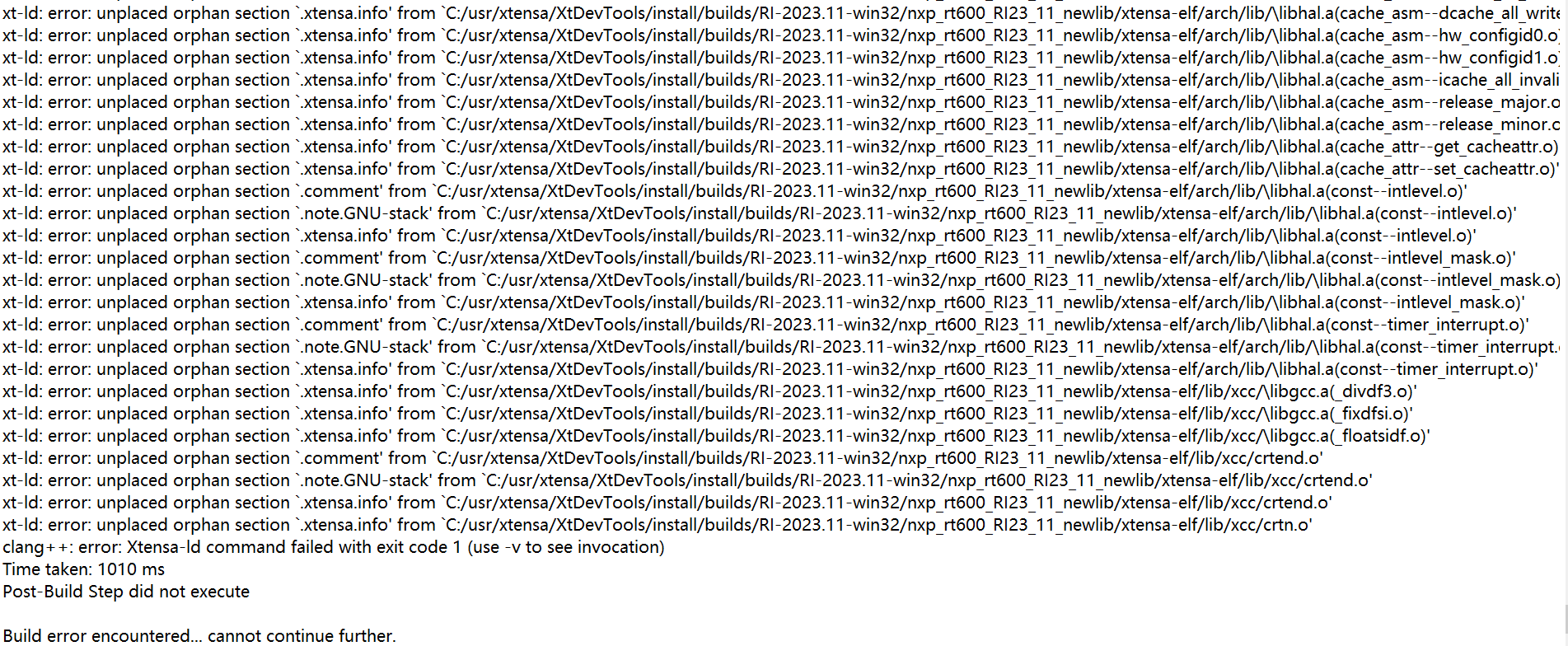 Debug DSP error of RT685 - NXP Community
