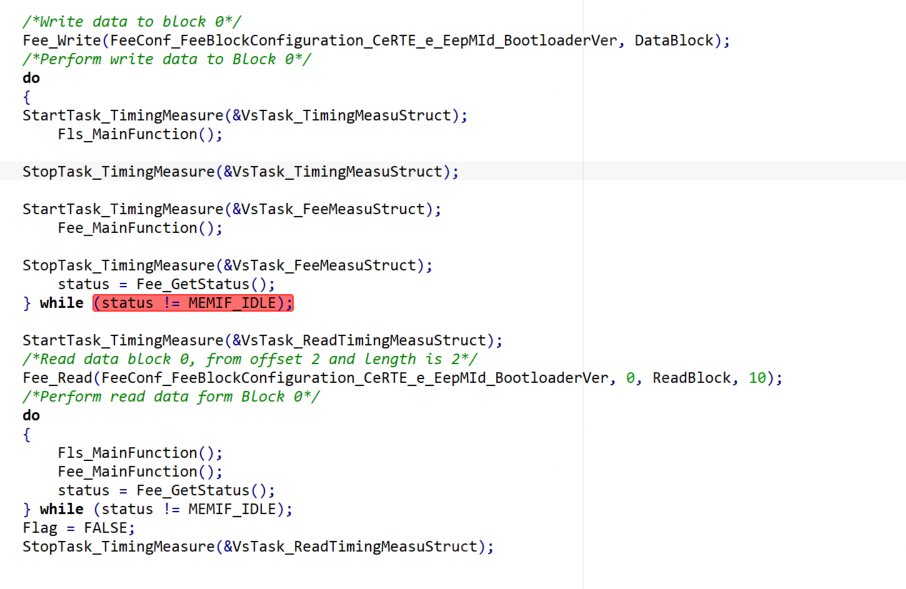 S32K3 FEE and FLS The function takes too long to run - NXP Community