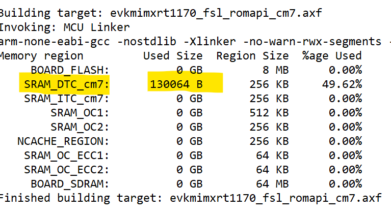 ROM API nor flash program execution stops - NXP Community