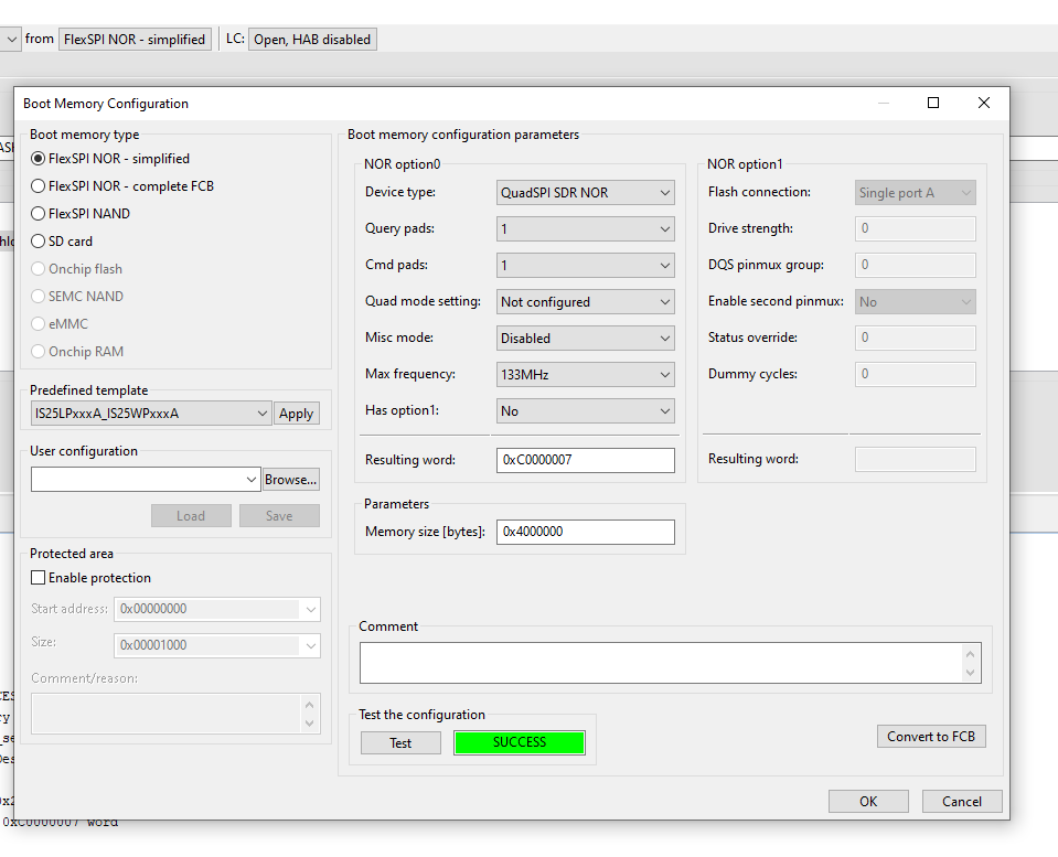 Solved: FlexSPI configuration when Serial Downloader running? - NXP Community