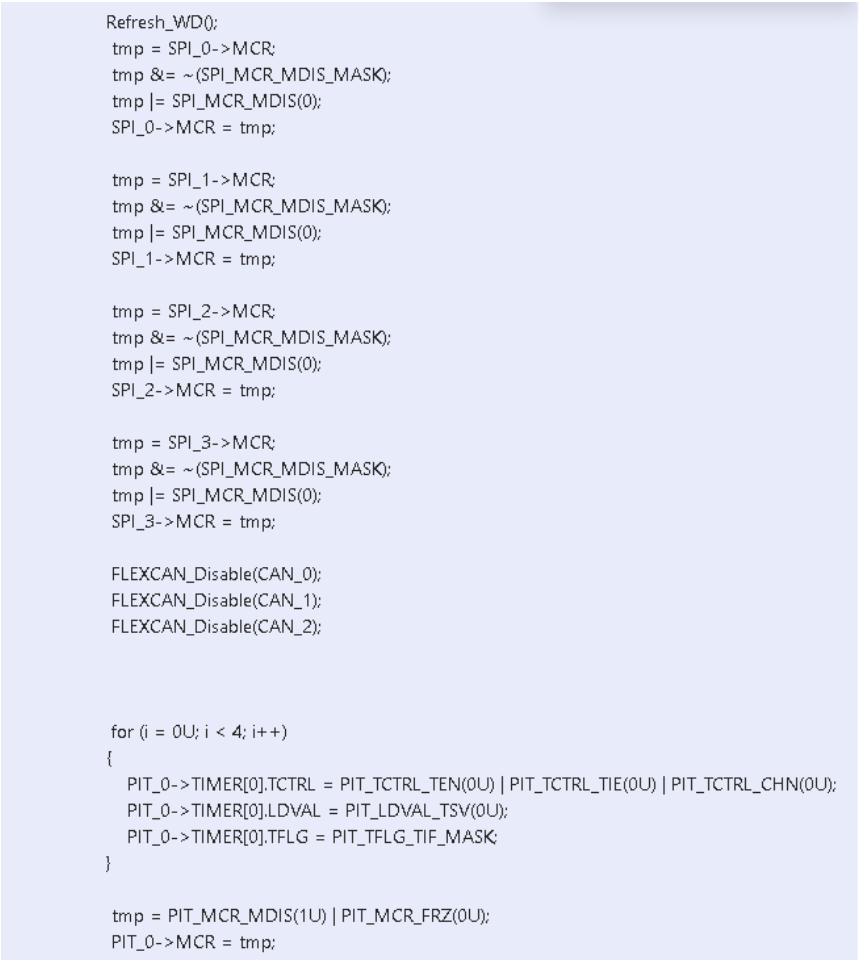 MPC5744P Clock DeInit Process - NXP Community