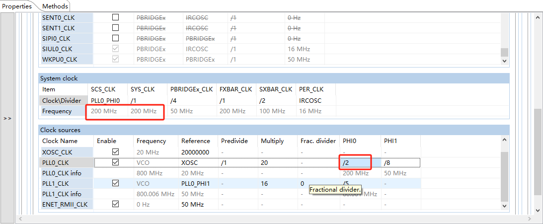 The SPC5746R cannot complete clock initialization when the sysclk is set to 200MHz - NXP Community