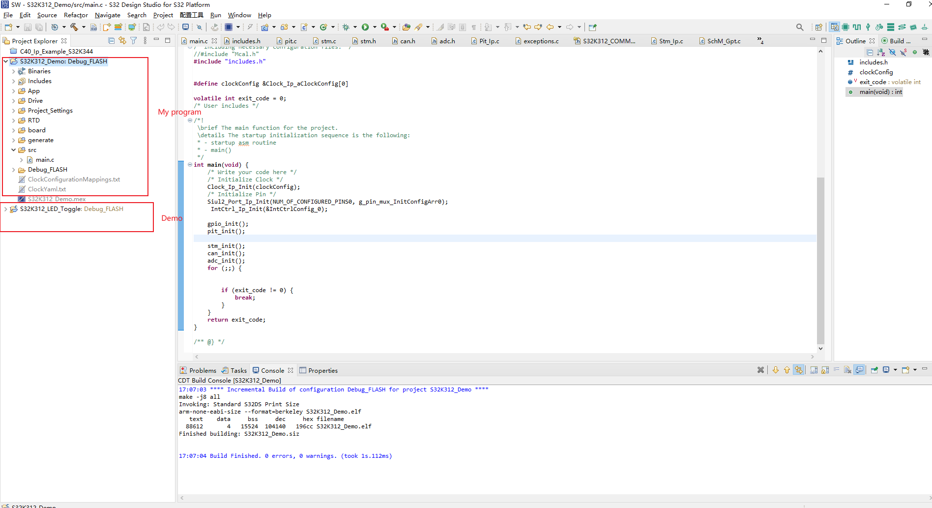 S32K312 without jlink or reset the program stop runing - NXP Community