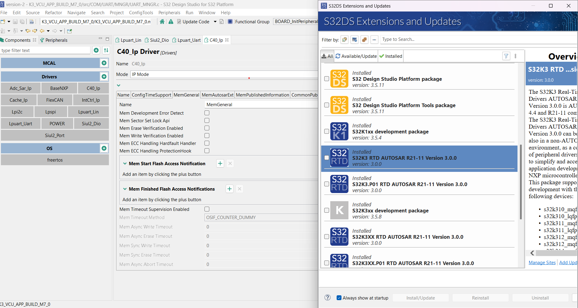 Solved: Error in C40_IP Peripherals Drivers in s32 Design Studio - NXP ...