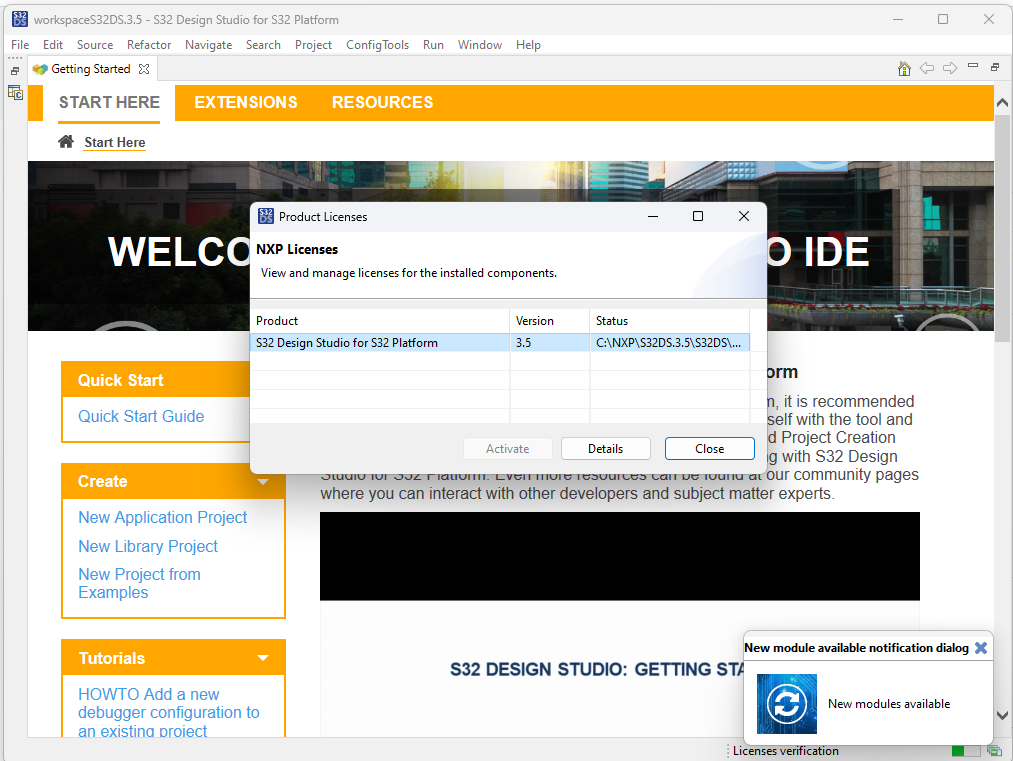 S32 Design Studio License Issue - NXP Community