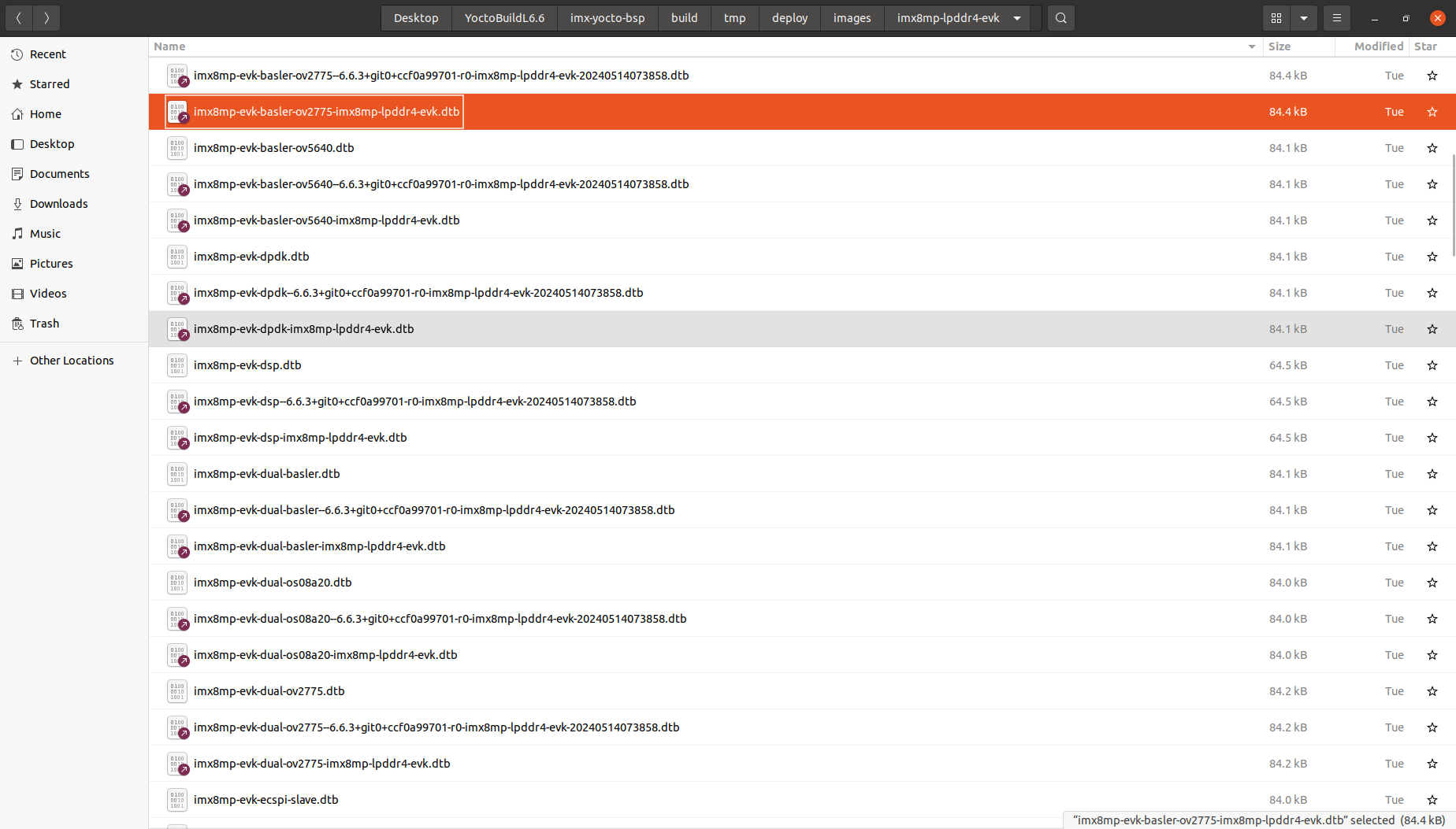 which dtb file is responsible for booting from sd card - NXP Community