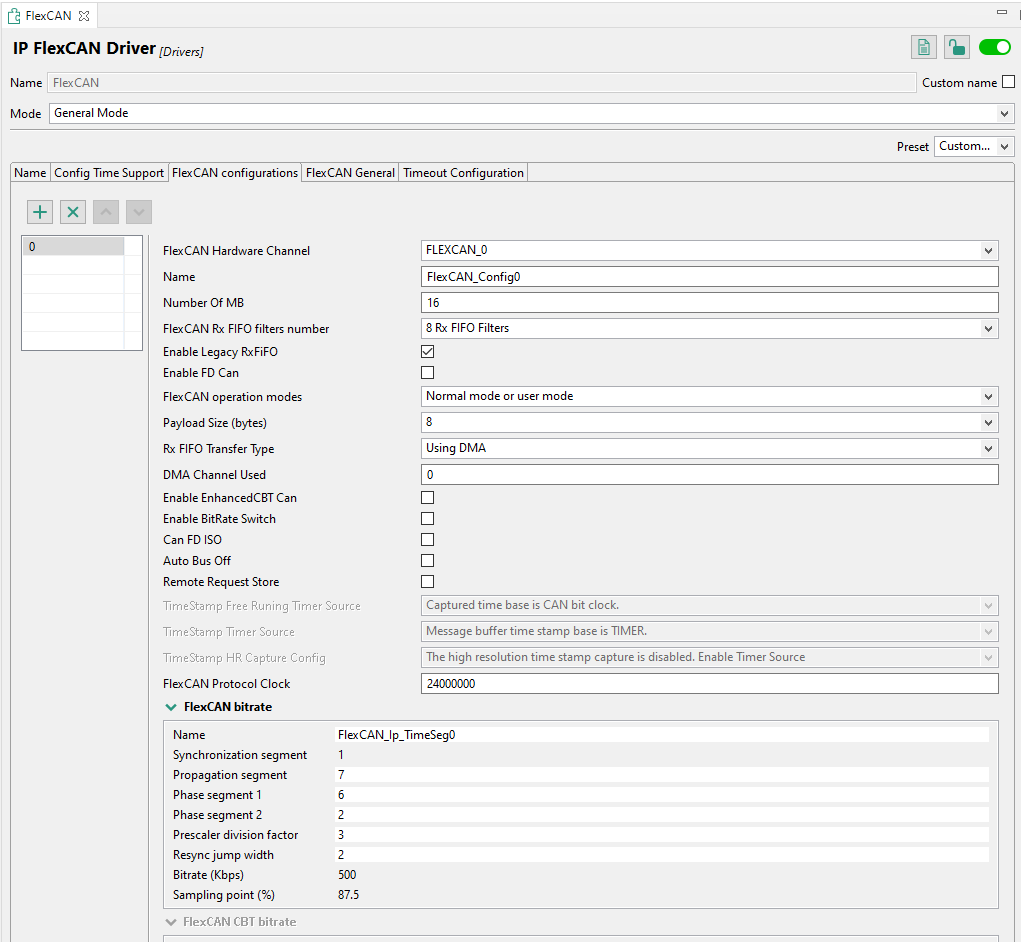 S32DS for s32 platform_S32K344HVS_Flexcan_Legacy Rx Fifo Can't Send - NXP Community