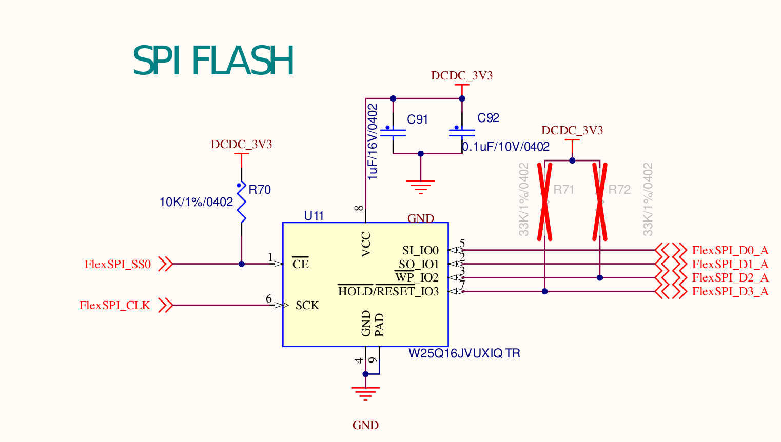 MIMXRT1062DVJ6B- issue when Flash code into custom mounted PCB, Programming W25Q16JVUXIQ flash ...