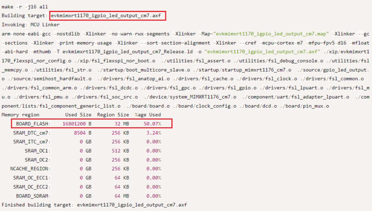Solved: "RT1170_SFDP_FlexSPI1_A_QSPI detected ( (16MB = 256*64K at 0x30000000))" apply large ...