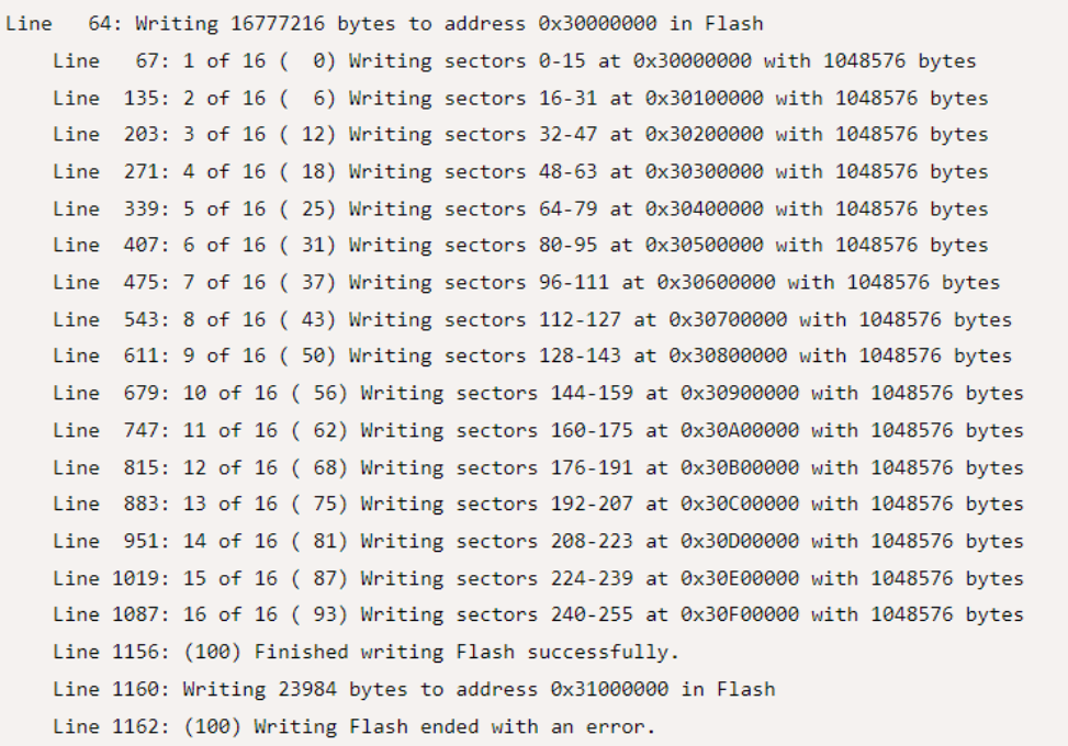 Solved: "RT1170_SFDP_FlexSPI1_A_QSPI detected ( (16MB = 256*64K at 0x30000000))" apply large ...