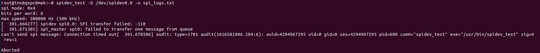 Re Spi Detection In Imx8qxp Nxp Community