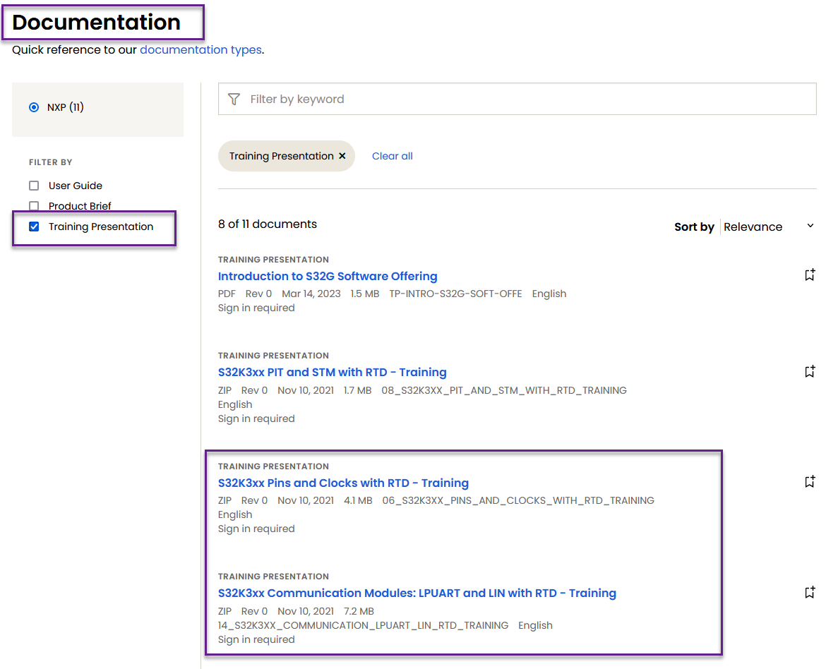 Searching for the NXP HAL User Manual for S32K1XX - NXP Community
