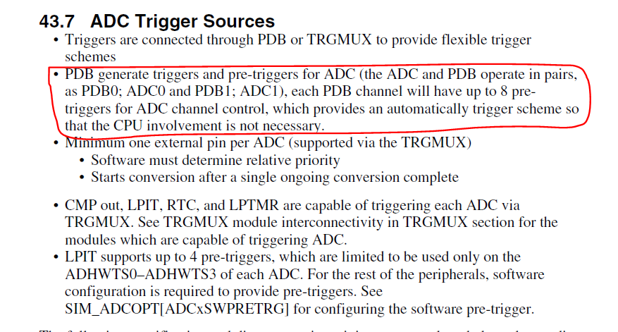 Solved: S32K144 2 ADC with PDB Trigger - NXP Community