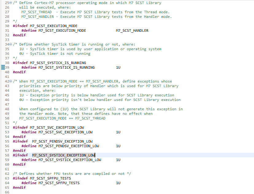 Solved: S32K312 After integrating SCST, the SCST test fails the first ...
