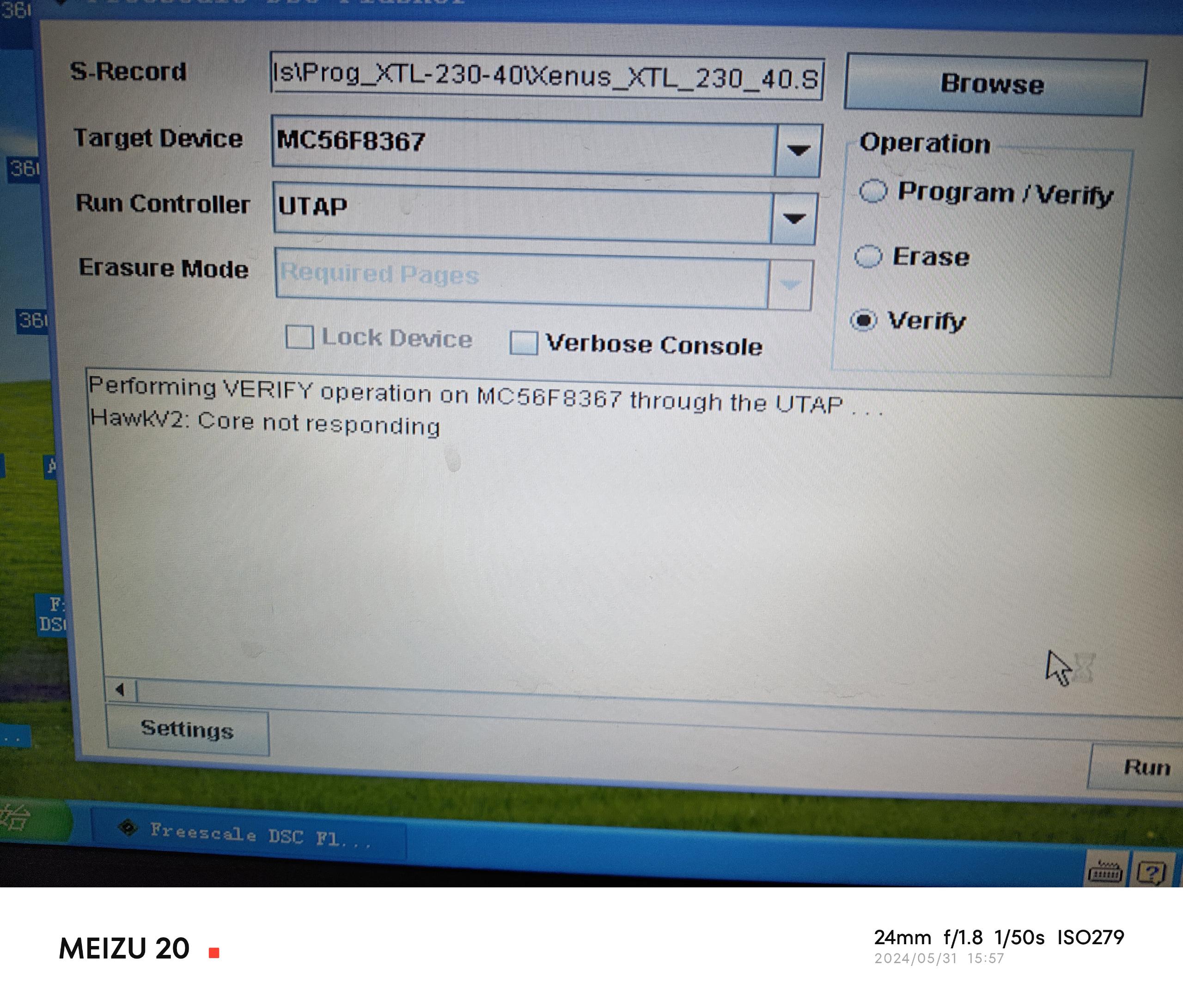 CodeWarrior USB TAP烧录器无法正常使用 - NXP Community