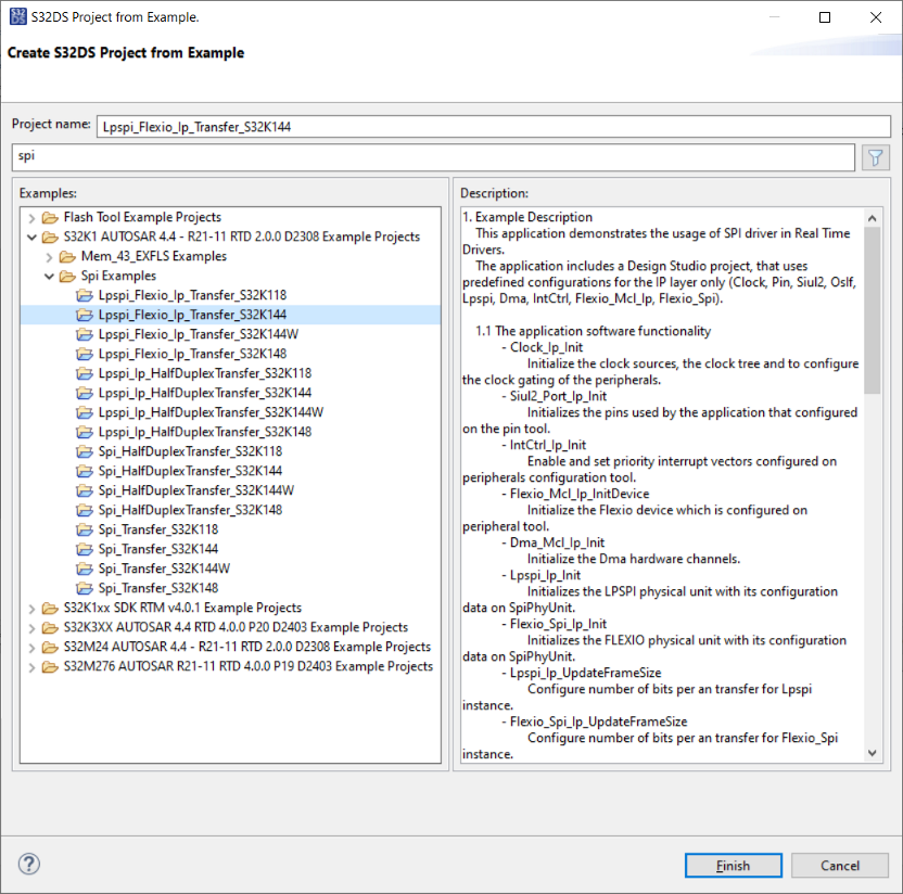 a sample source code for S32K144 SPI - NXP Community