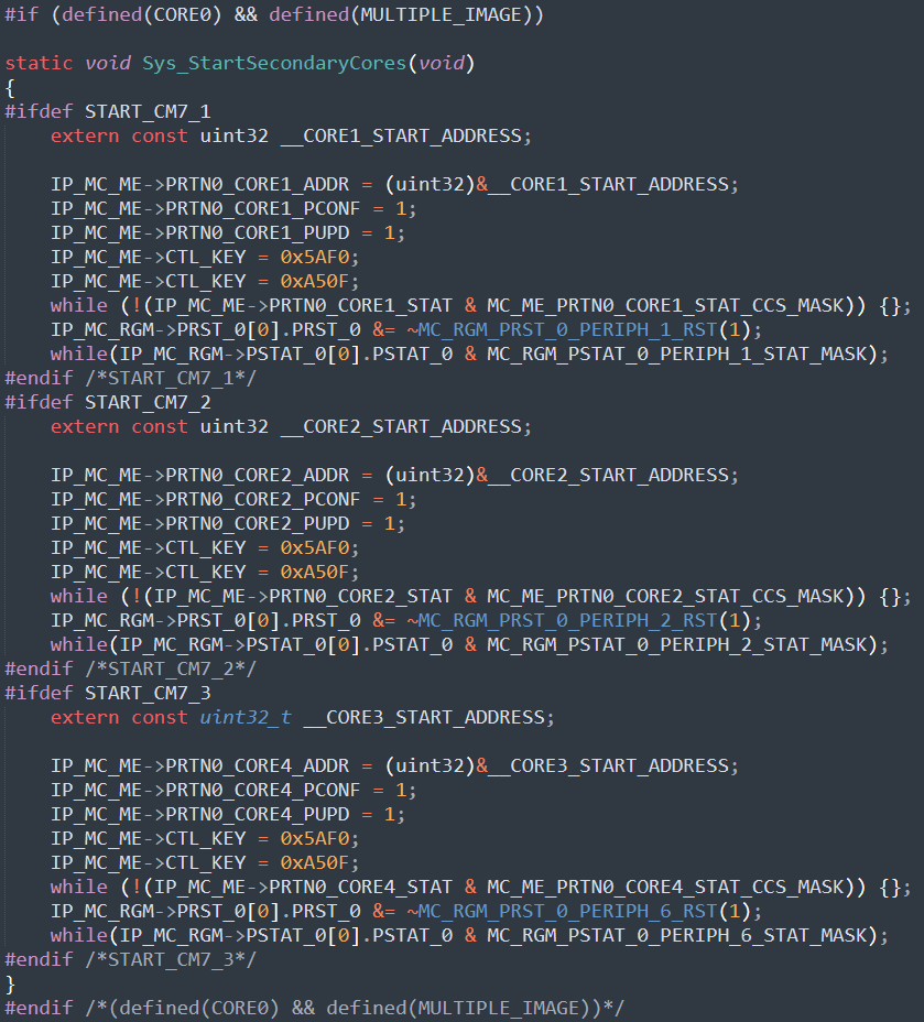 Solved: S32G3 MultiCore Startup - NXP Community