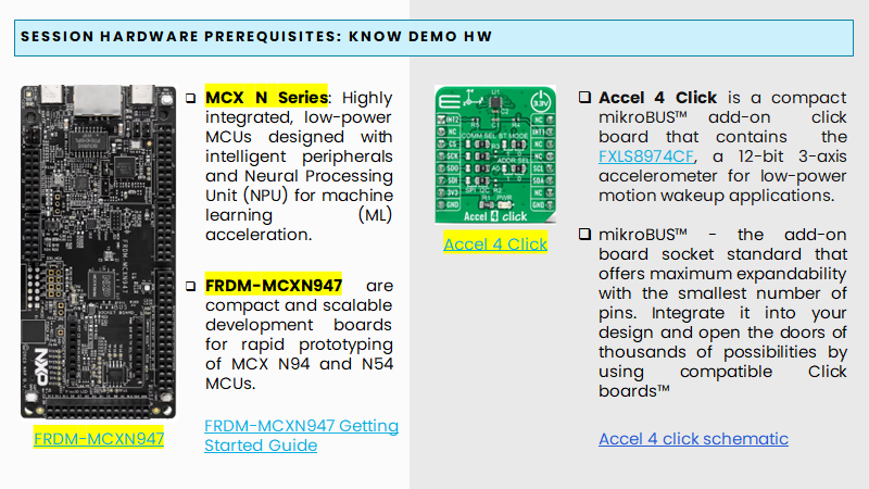 NXP Tech Days 2024 | Sensors Hands-on Training with FRDM-MCXN947 ...