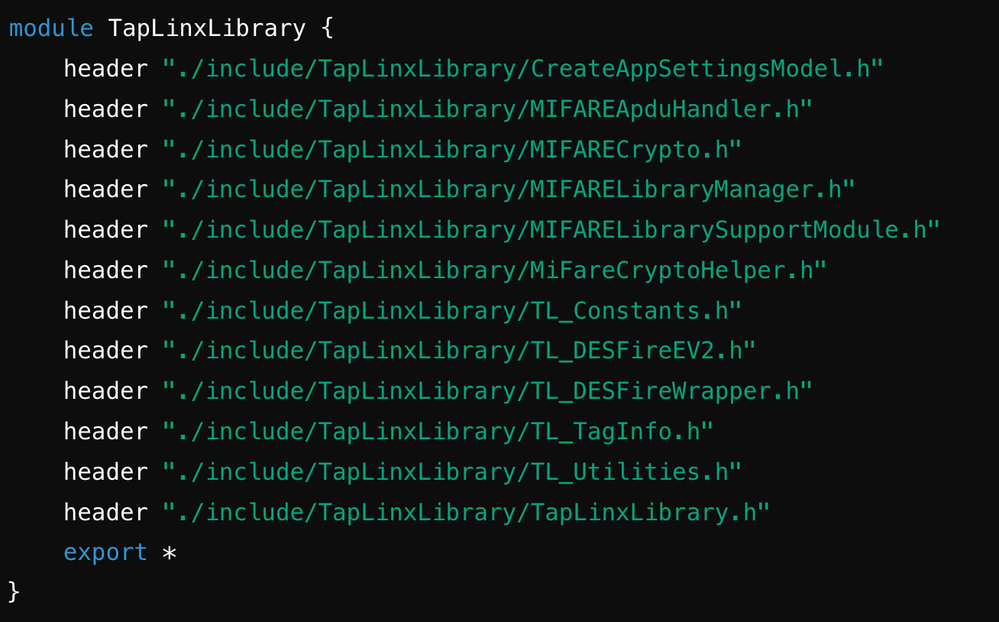 TapLinx iOS SDK ERROR: Thread 1: EXC_BAD_ACCESS (code=1, address=0x0) - NXP Community
