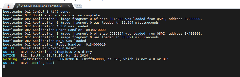 S32G399ARDB3 A core Booting issue - NXP Community