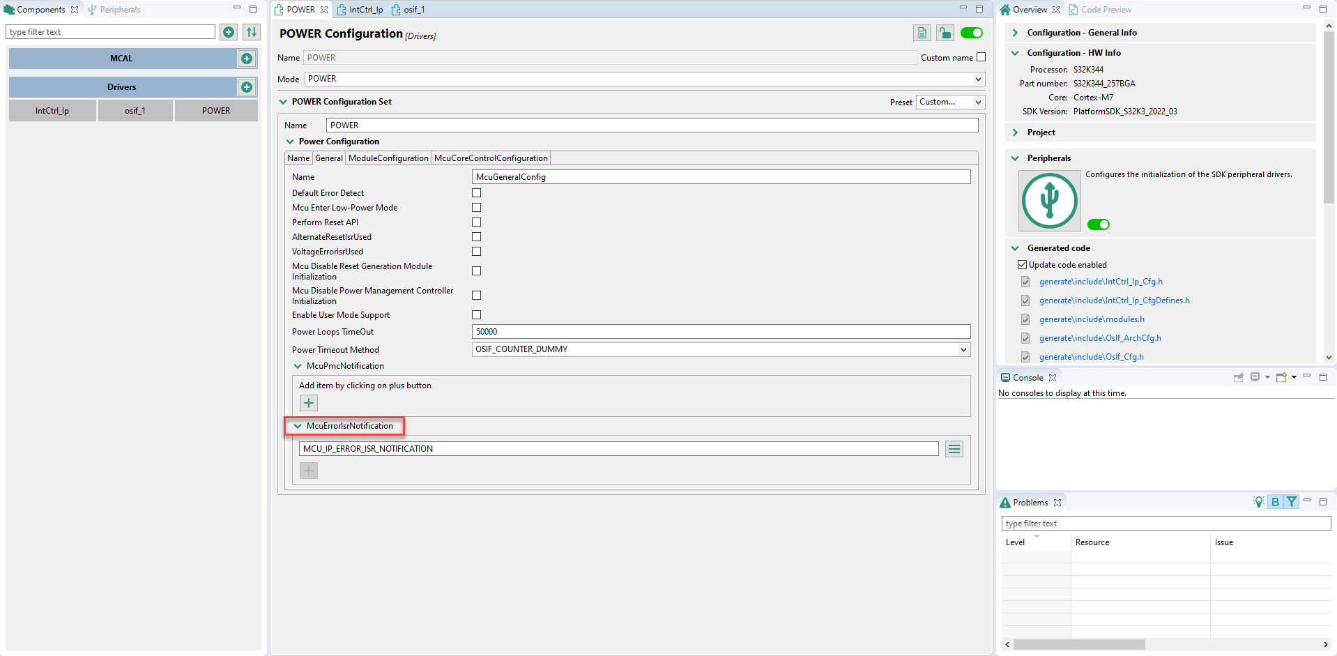 Solved: POWER_IP_ERROR_ISR_NOTIFICATION - NXP Community