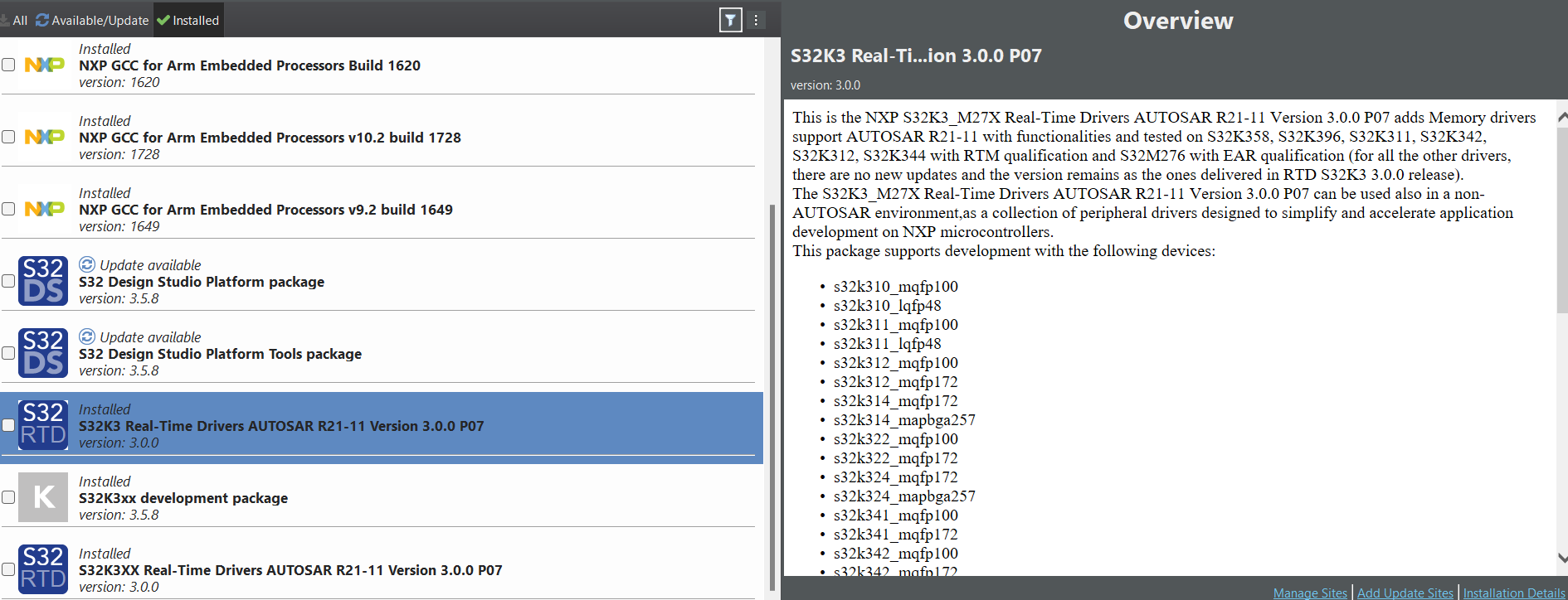 How to use the readme.txt in S32K344 example AutoSAR project? - NXP ...