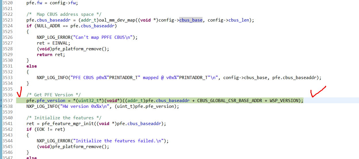 About PFE, `.pfe_class_fw_mem' will not fit in region `int_sram_no ...