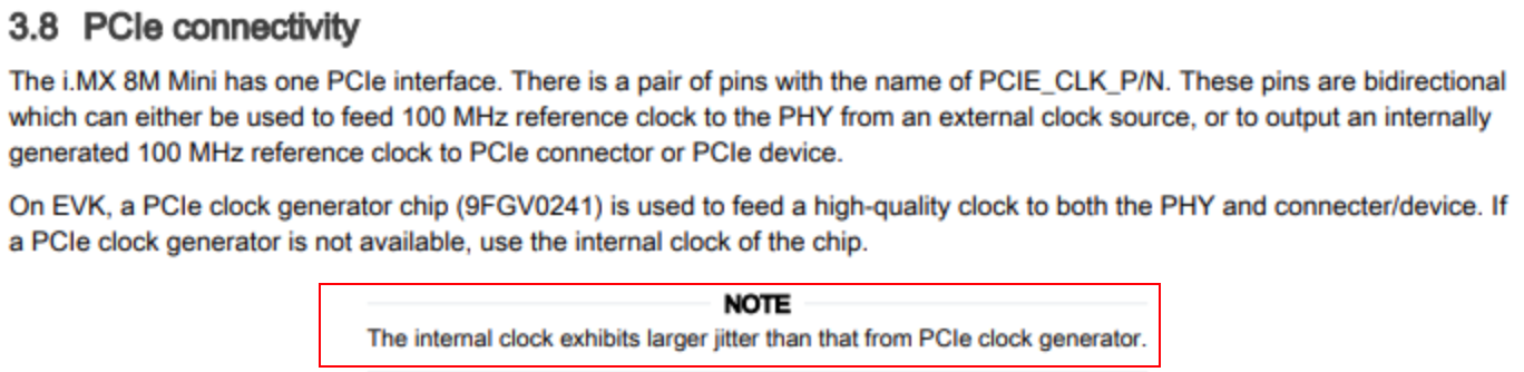 Solved: I.MX8 MINI的PCIE问题 - NXP Community