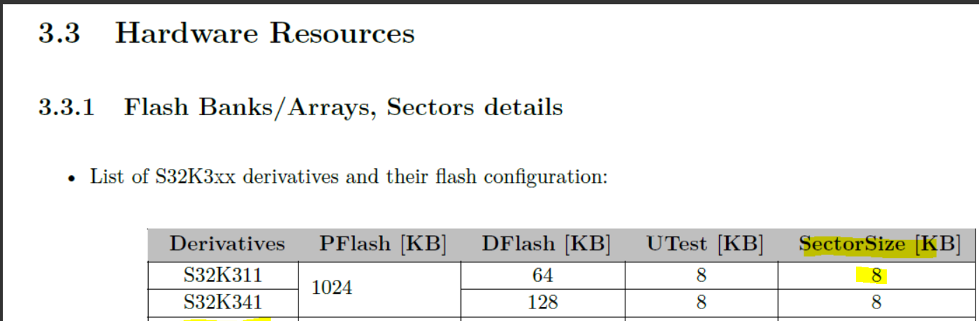 Example MCAL S32K310 MEM_InFls DS3.5 RTD300 - NXP Community