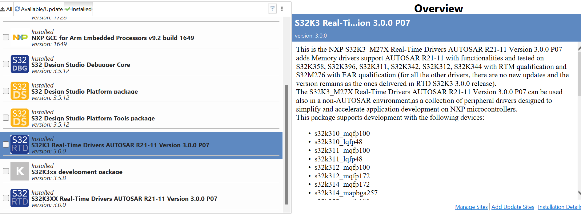 How to use the readme.txt in S32K344 example AutoSAR project? - NXP ...