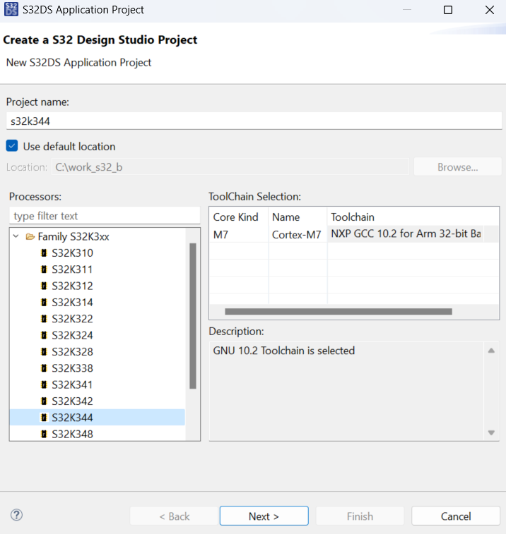 How to use the readme.txt in S32K344 example AutoSAR project? - NXP ...