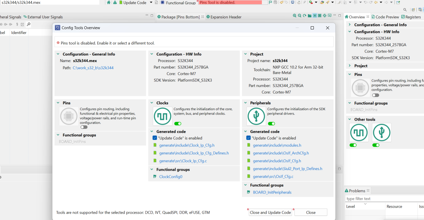How to use the readme.txt in S32K344 example AutoSAR project? - NXP ...