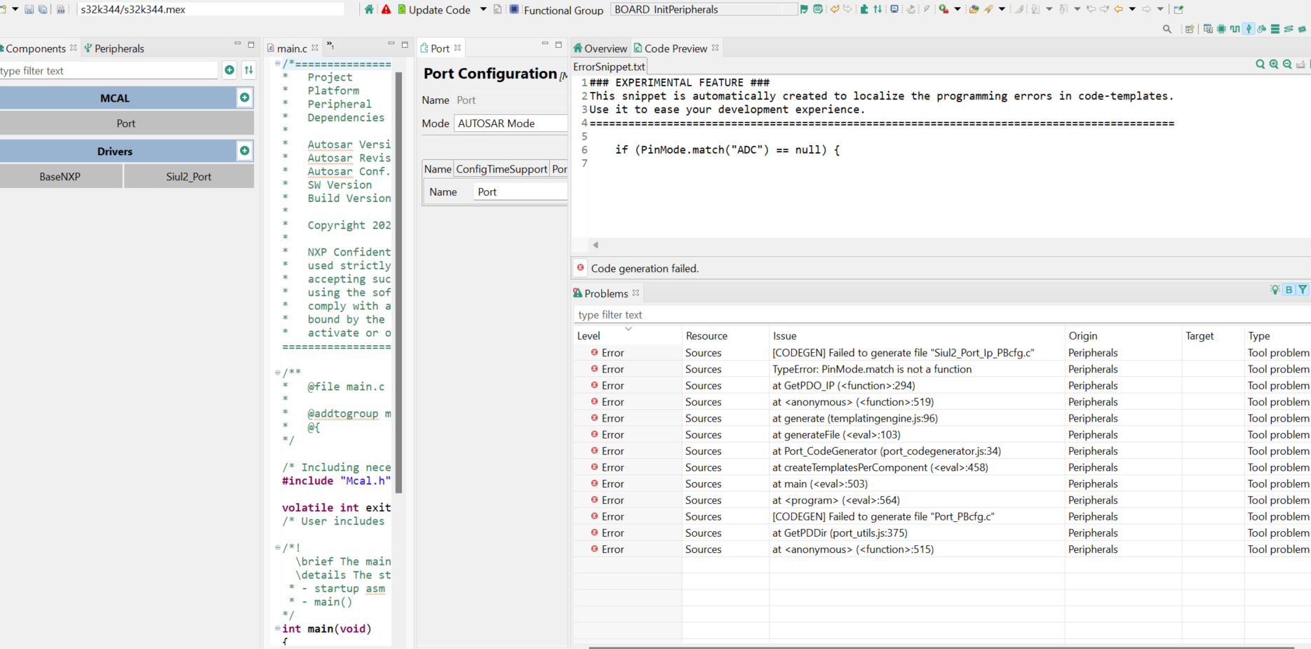 How to use the readme.txt in S32K344 example AutoSAR project? - NXP ...