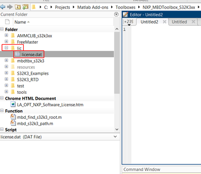 Solved: Model based design toolbox for S32K3xx verify toolbox license failed - NXP Community