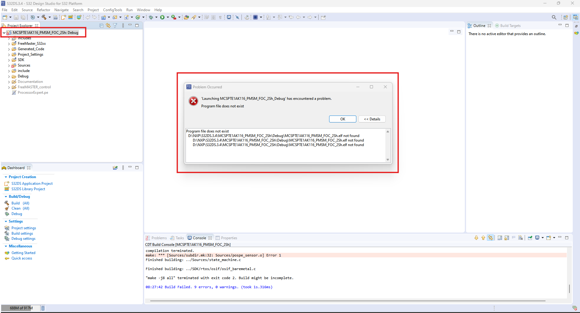 S32K116 BLDC/PMSM Motor control kit bring up - NXP Community