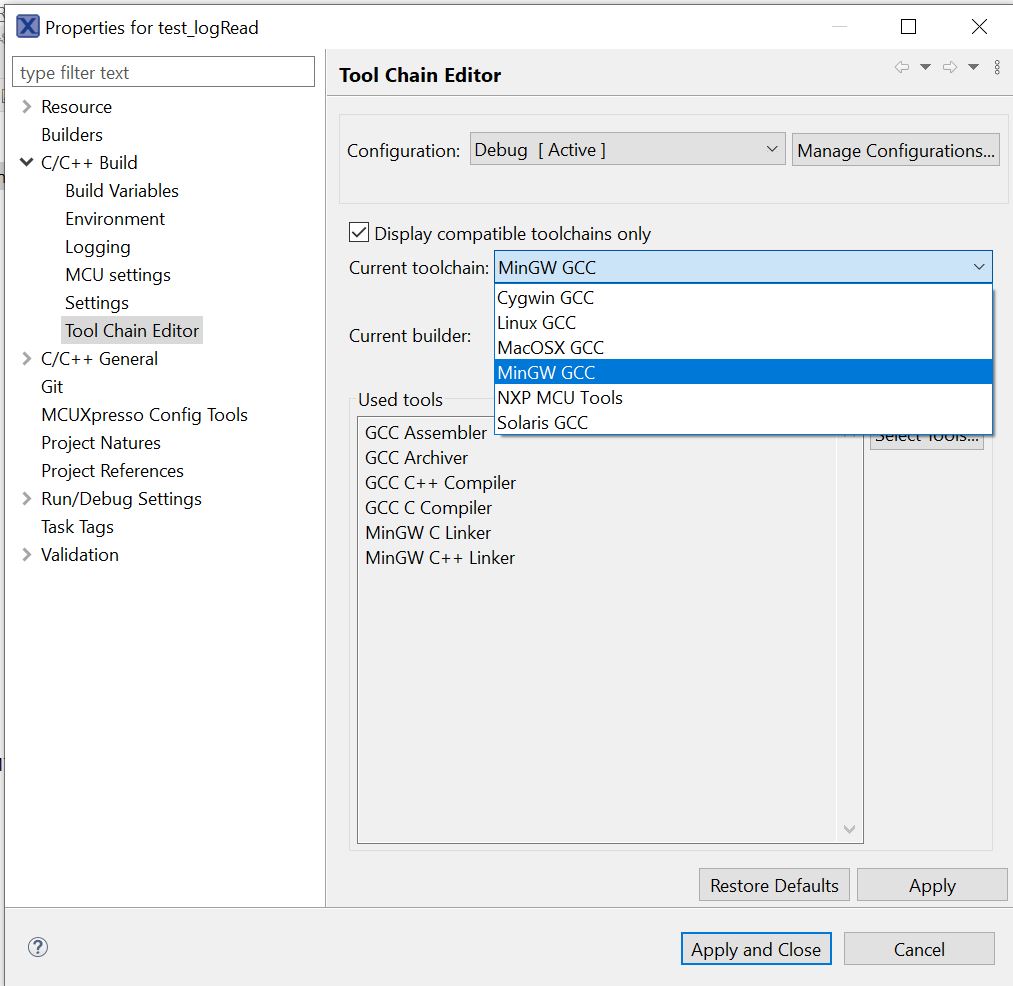 How do I add a new (different) toolchain? - NXP Community