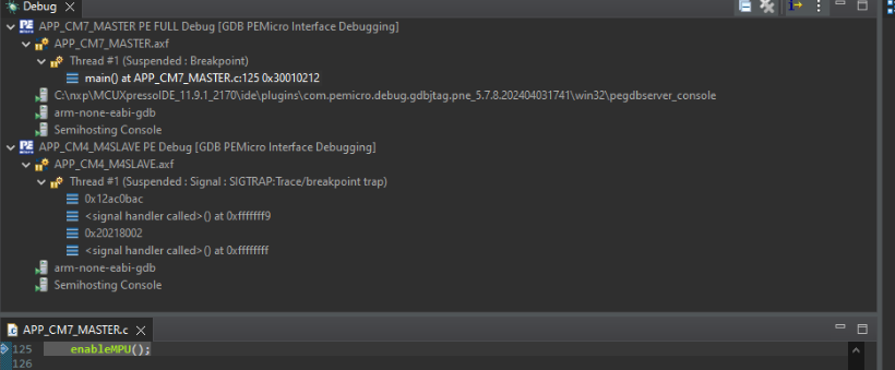 Re: debugging issue - NXP Community