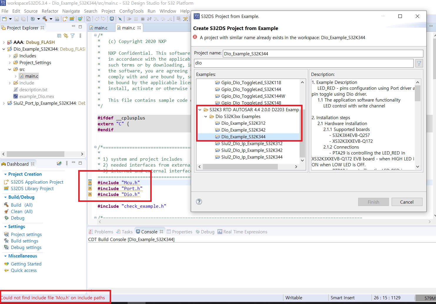 Re: Question about how to write code for s32k314. - NXP Community