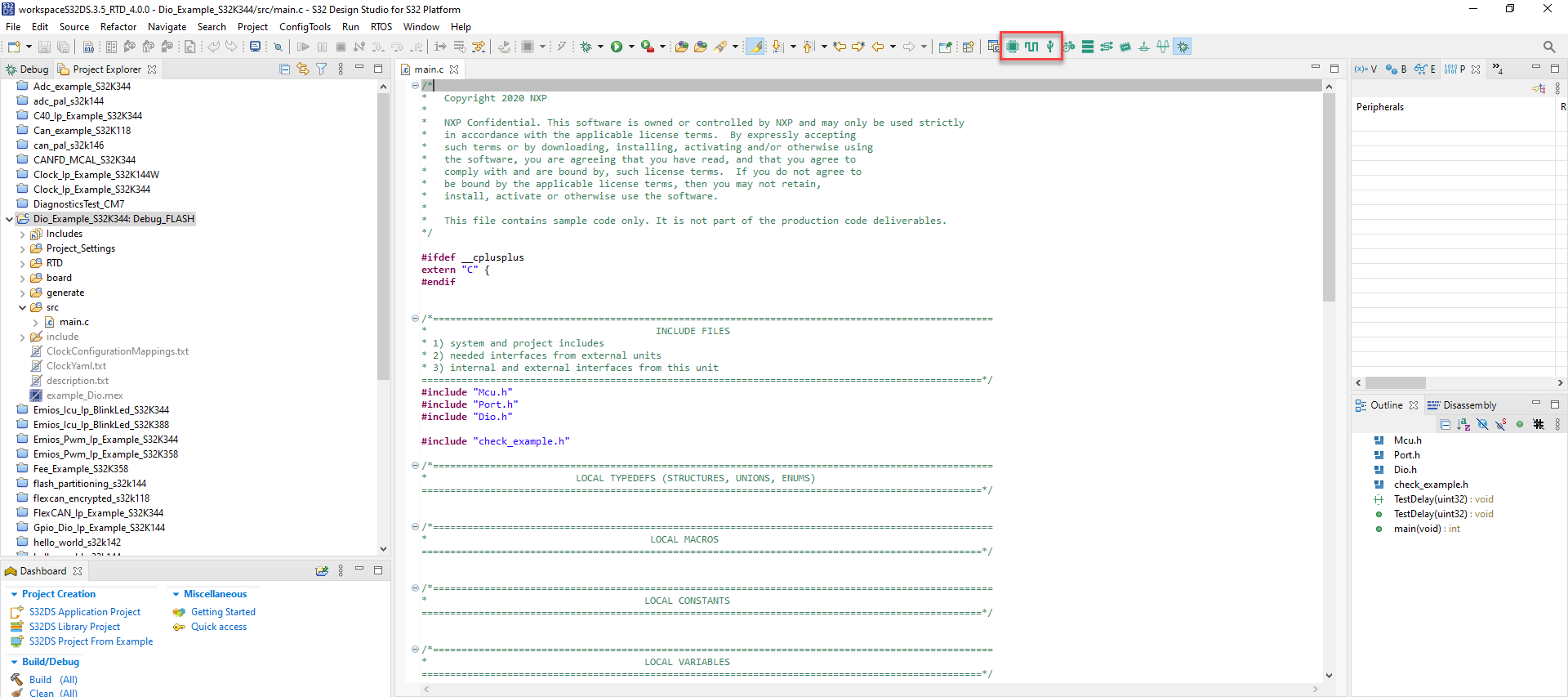 Question about how to write code for s32k314. - NXP Community
