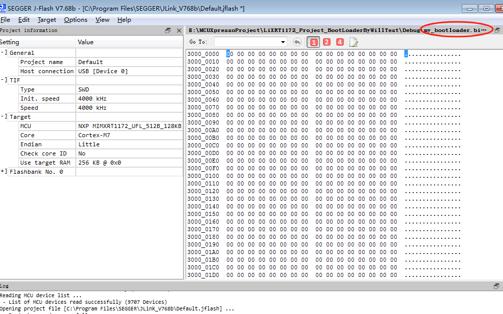 Solved: MCUXpresso IDE How do I fix the compiled generated bin file size - NXP Community