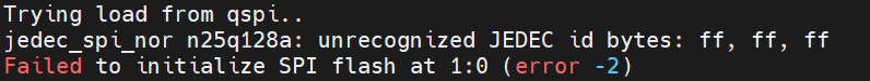Solved: The LS1043aqds keeps restarting after entering the uboot, and an error is displayed ...