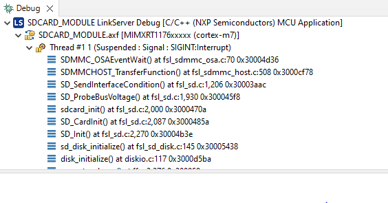Re: Using SDcard hangs waiting for OSAevent - NXP Community
