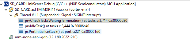 Re: Using SDcard hangs waiting for OSAevent - NXP Community
