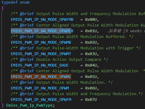 S32K344 SD32DS3.5 RTD3.00 “EMIOS_PWM_IP_MODE_OPWM” defect - NXP Community