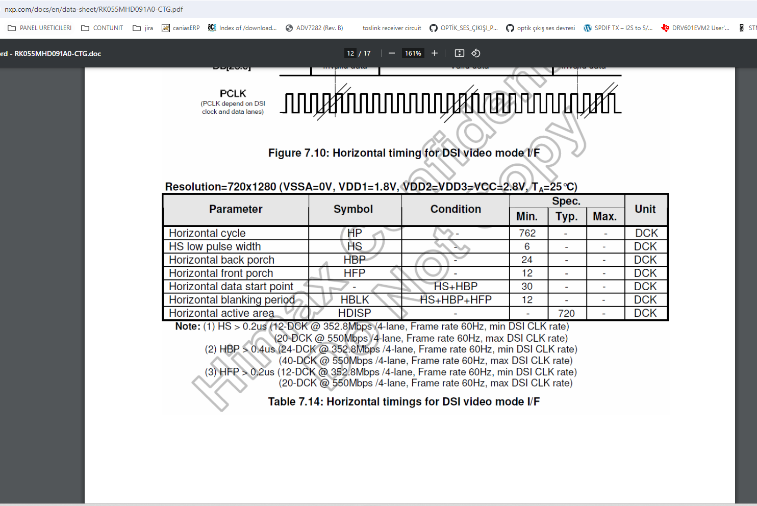 Solved: MIPI-DSI VFP, VBP value settings - NXP Community