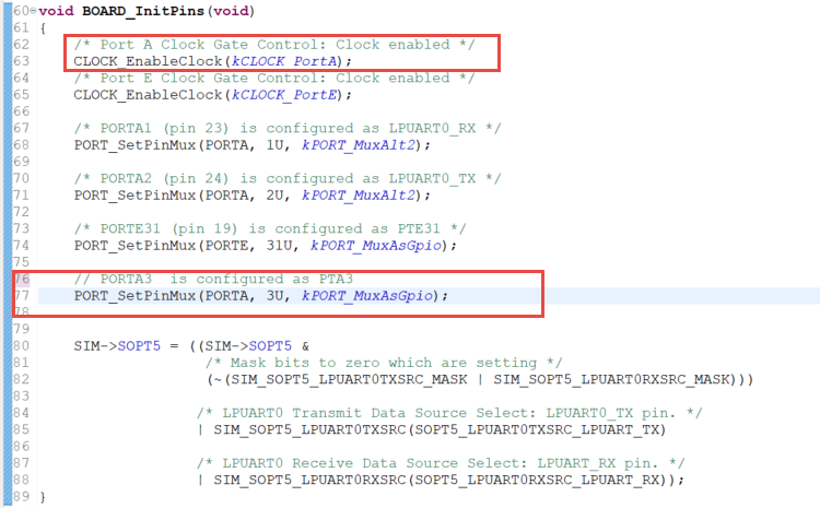 Re: How to configure SWIO pin as GPIO pin? - NXP Community
