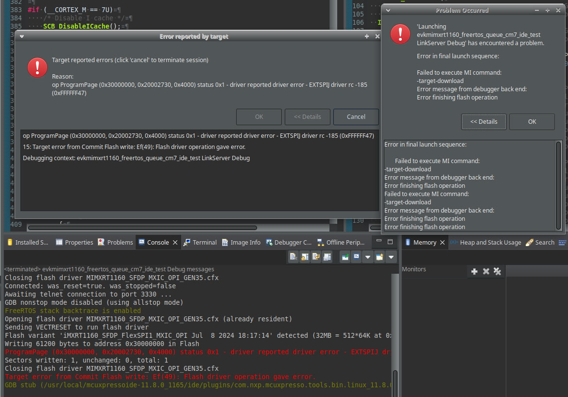 Solved: RT1166 octal-SPI issue (erase doesn't work). - NXP Community