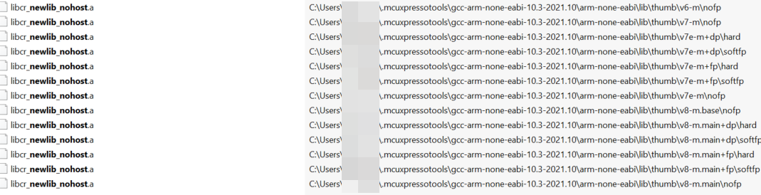 Solved: ld: cannot find -lcr_newlib_nohost - NXP Community